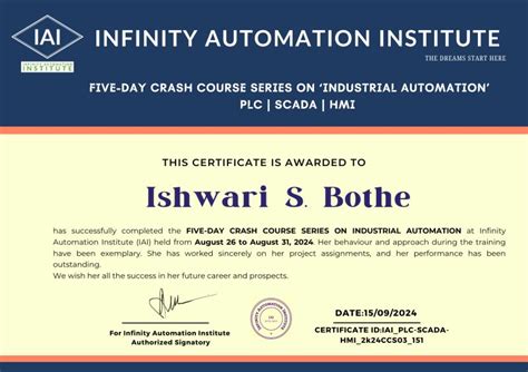 Ishwari Bothe On Linkedin Plc Scada Industrialautomation Continiouslearning
