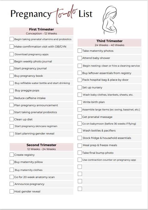 Pregnancy Timeline