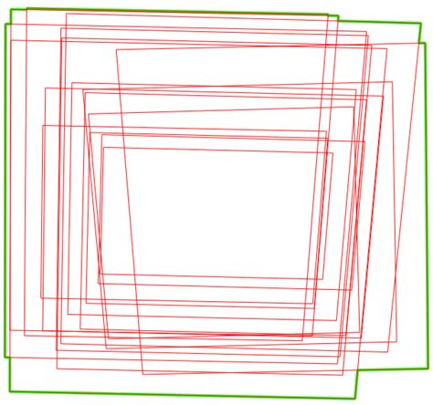 Geometry How To Fit Rectangular Polygon Into Irregular Polygon Using R Stack Overflow