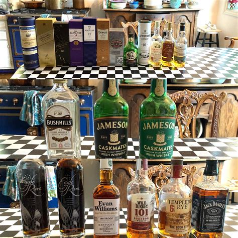 A Tiered Photo Of My Scotch Irish Whiskey And Bourbon Collection R