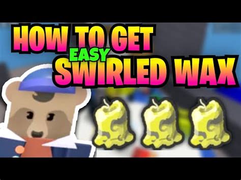 How To Get Swirled Wax In Bee Swarm Simulator BEST METHOD Get The