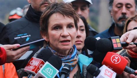 Ministra Tohá Ratifica Que Habrá Bono Para Damnificados Por Lluvias