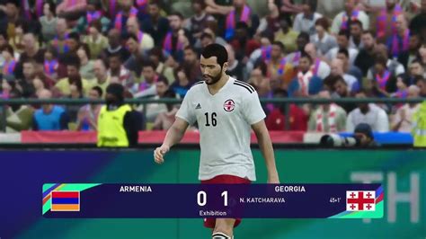 სომხეთი Vs საქართველო 0 3 მაჩვენებლები ერთა ლიგა 2025 Youtube