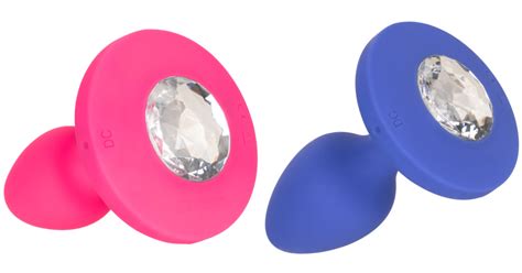 Cheeky Gems Rechargeable Vibrating Probes With Sparkling Gem Base By CalExotics The RESOURCE