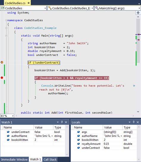 Step Through C Code In Visual Studio Tradingcode