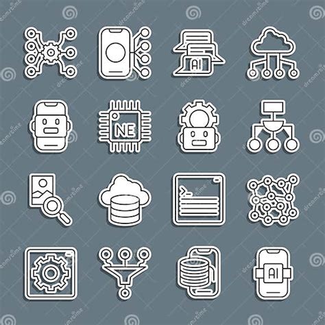 set line artificial intelligence ai neural network algorithm chat