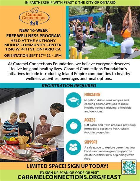 Ccf Wellness Program Caramel Connections Foundation
