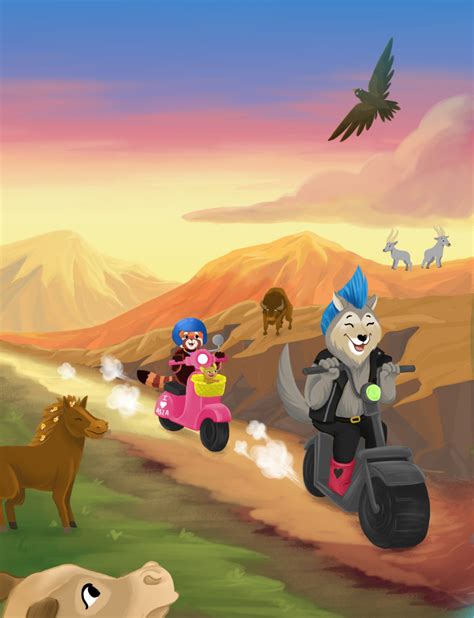 Nadia Ronquillo Illustrates Ruby The Red Panda By Nadia Ronquillo