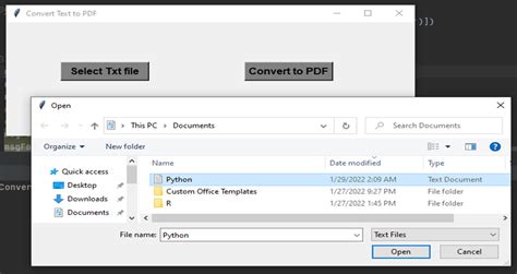 Python Pdf Generator Convert Text To Pdf In Python