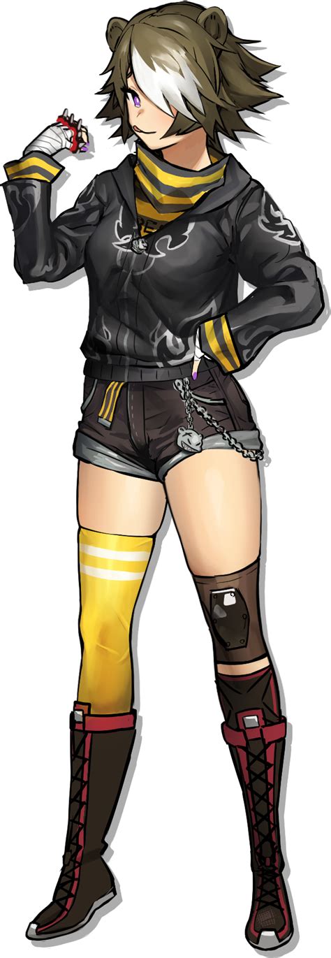 Safebooru 1girl P Animal Ears Arknights Bear Ears Bear Girl