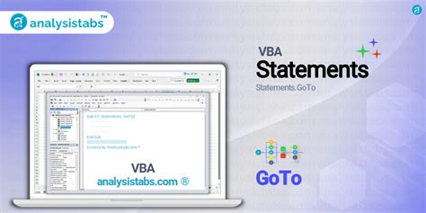 Vba Goto Statement Explained With Examples