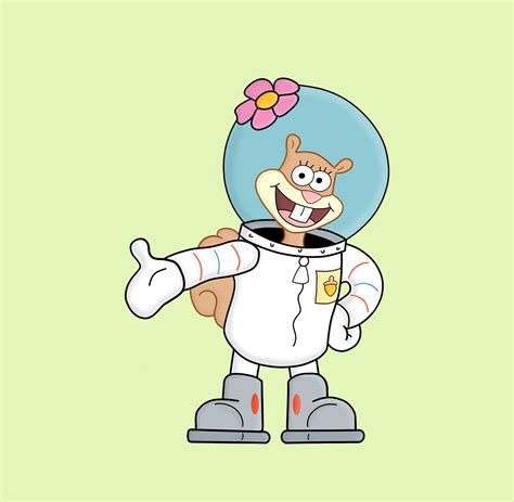 Ilustración Arenita Mejillas Bob Esponja Behance