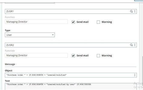 notifications in sage x3 sage x3 tips tricks and components
