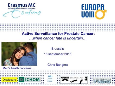Active Surveillance For Prostate Cancer Ppt
