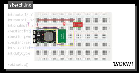 practica 5 etapa 2 wokwi esp32 stm32 arduino simulator