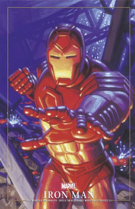 Invincible Iron Man 14 2022 Hildebrandt Iron Man Marvel Masterpieces Iii Variant Graham