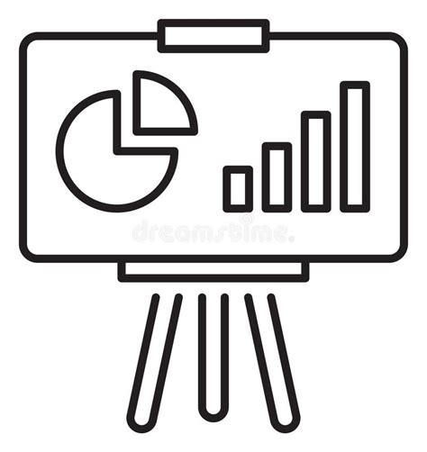 project management scoreboard charts business presentation vector
