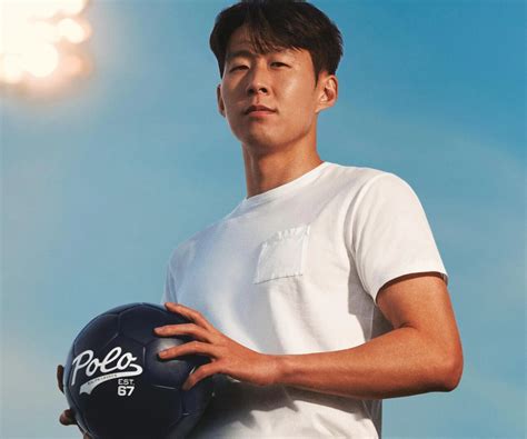 Heung Min Son Do Tottenham Protagoniza Nova Campanha Da Ralph Lauren