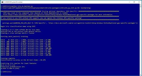 A Look At Cntk V26 And The Iris Dataset James D Mccaffrey