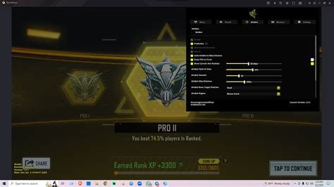 Call Of Duty Mobile Hack Gameloop Bypass And Hack Safe Main Id 100 🔥