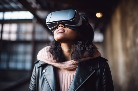 Virtual Reality Vr Experiences Generative Ai Stock Illustration