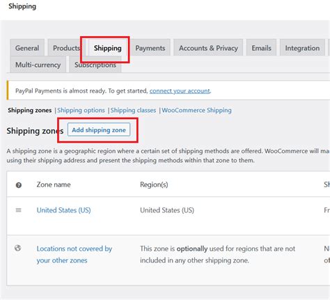 How To Set Up Woocommerce Shipping Options