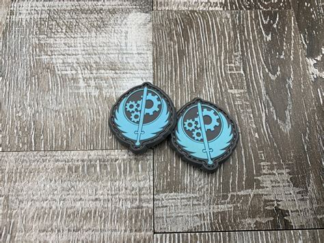 Brotherhood Of Steel Pvc Patch Bin Fallout Owl And Anchor
