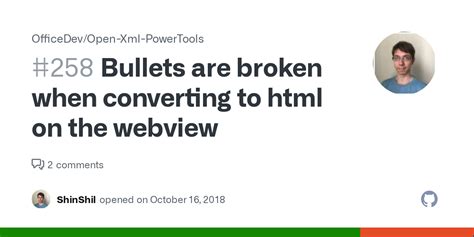 Bullets Are Broken When Converting To Html On The Webview · Issue 258