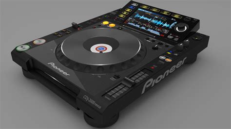 Cdj 2000 Nexus And Djm 900 Free 3d Model Obj Free3d