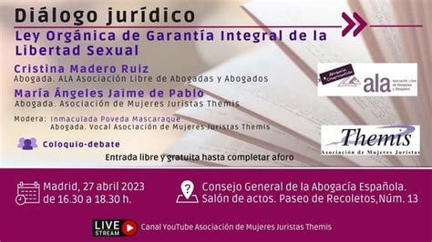 Dialogo Jurídico Ley Orgánica De Garantía Integral De La Libertad