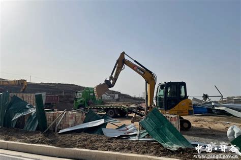 甘谷县金山镇：铁腕拆危治乱全力保障金西路和美乡村建设图 天水在线