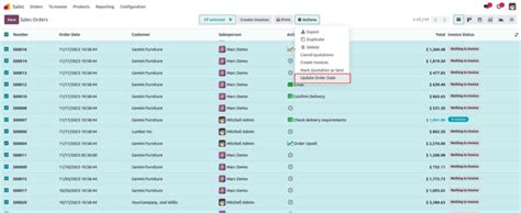 Adding A Button Inside The Action Menu In Odoo Odoo Actions