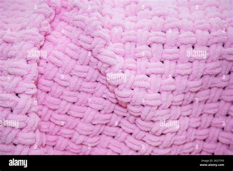 Background Texture Of Plush Fabric In Pink Color Background Pattern Of