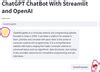 Create a ChatBot with OpenAI and Streamlit in Python - GeeksforGeeks