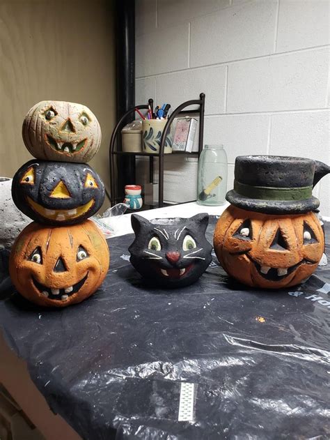 Pin By Michele Goss Osborn On Just Paper Mache Vintage Halloween