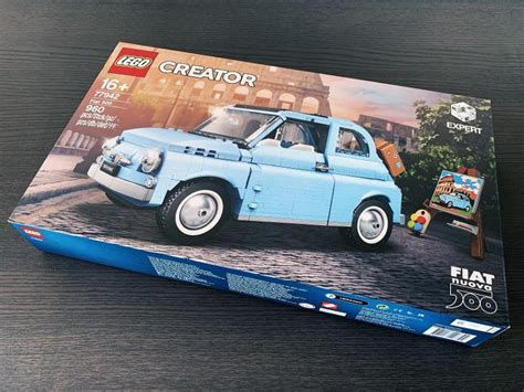 Lego® 77942 Creator Expert Fiat 500 Light Blue Top Stav Rarita Aukro