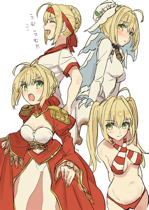 Nero Claudius Nero Claudius Nero Claudius And Nero Claudius Fate And 3 More Drawn By