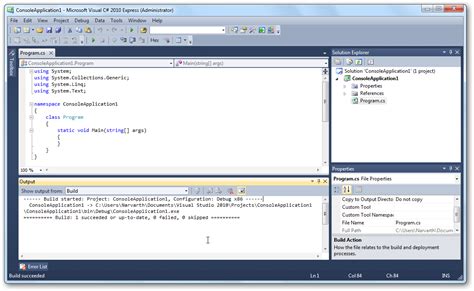 Tutoriel Apprenez à programmer en C sur NET