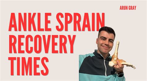 Ankle Sprain Recovery Time A Complete Guide To Healing And Prevention