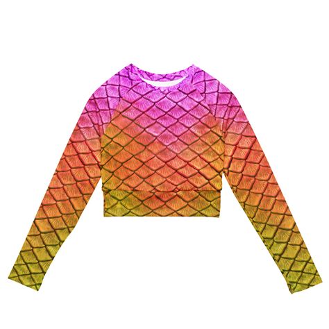 Lilikoi Recycled Cropped Rash Guard Finfolk Productions