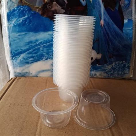Jual Gelas Plastik Pudding Ml Bening Cup Es Cream Jelly Agar Puding Jakarta Utara