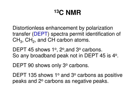Ppt C 13 Nuclear Magnetic Resonance Nmr Powerpoint Presentation