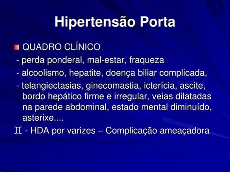 PPT HIPERTENSÃO PORTAL PowerPoint Presentation free download ID
