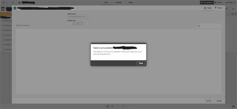 Qliksense Unable To Load Table From Select Data From Source In Qlik