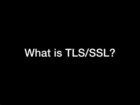 How Does Tls Work Pdf