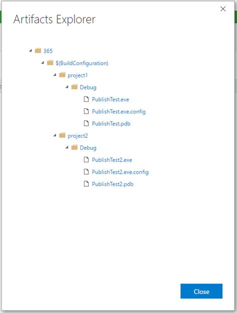 Tfsbuild Tfs Publish Build Artifacts To Share With Custom Path