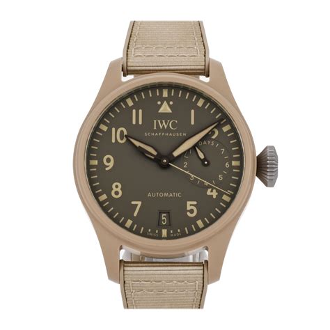 Pre Owned Iwc Big Pilots Watch Top Gun Edition Mojave Desert Luxury