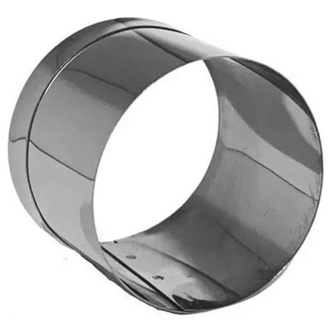 Aro Cortador Redondo 4x4 Cm Inox Para Bolo Massa Biscoito Frete grátis