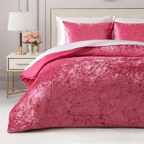 Crushed Velvet Comforter Set Juicy Couture