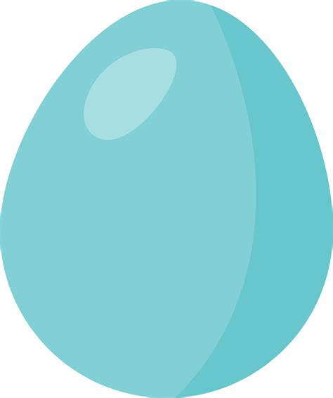 Simple Minimalistic Blue Easter Egg Png 19943091 Png